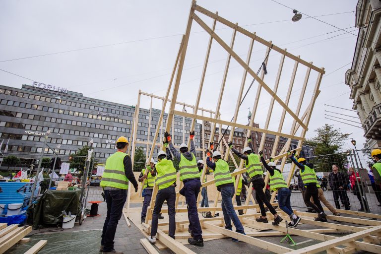 How random people can build a house in a month? People’s architecture ...