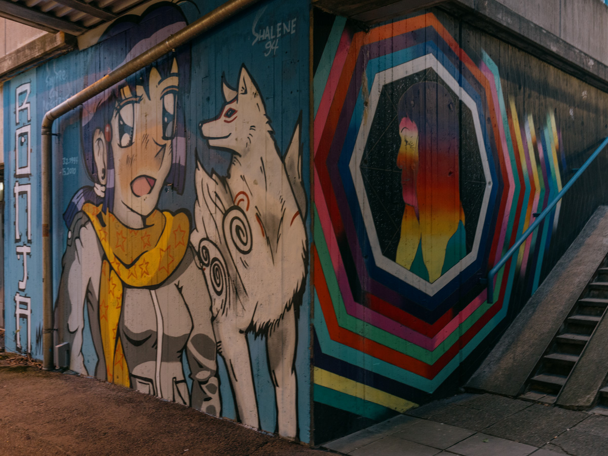 Street-art in Pasila, a colorful labyrinth – Travel photographer from ...
